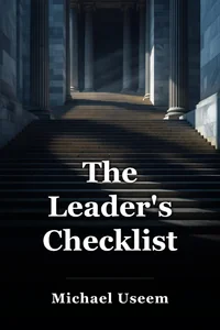 The Leader's Checklist book cover