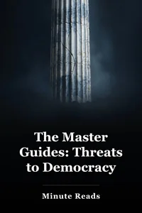 The Master Guides: Threats to Democracy book cover