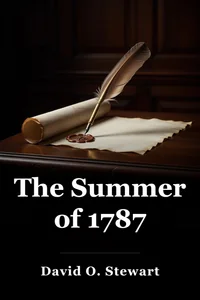 The Summer of 1787 book cover