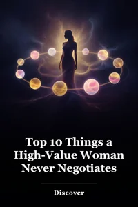 Top 10 Things a High-Value Woman Never Negotiates