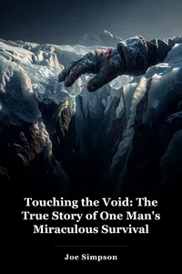 Touching the Void: The True Story of One Man's Miraculous Survival book cover