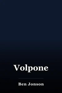 Volpone book cover