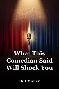 What This Comedian Said Will Shock You book cover