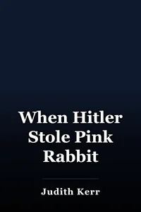 When Hitler Stole Pink Rabbit book cover