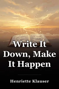Write It Down, Make It Happen book cover