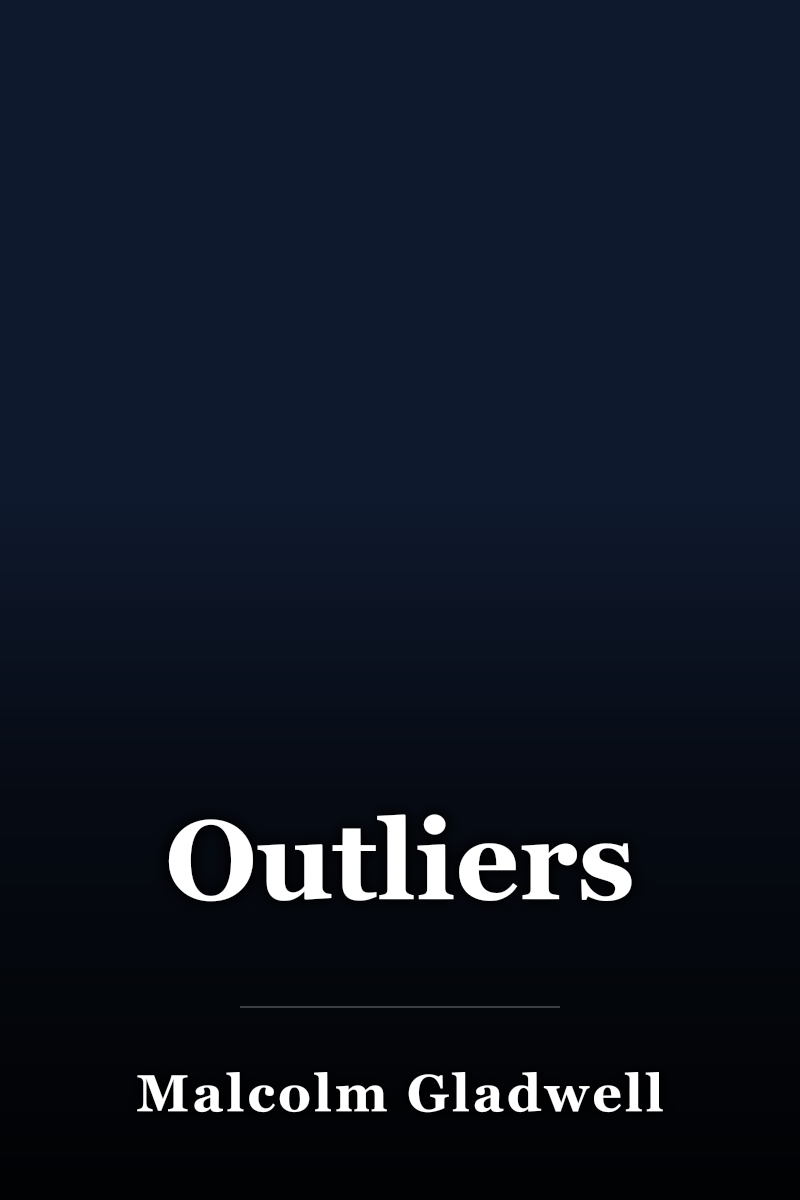 Outliers book cover