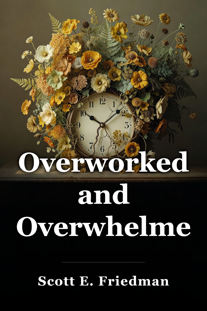 Overworked and Overwhelmed book cover