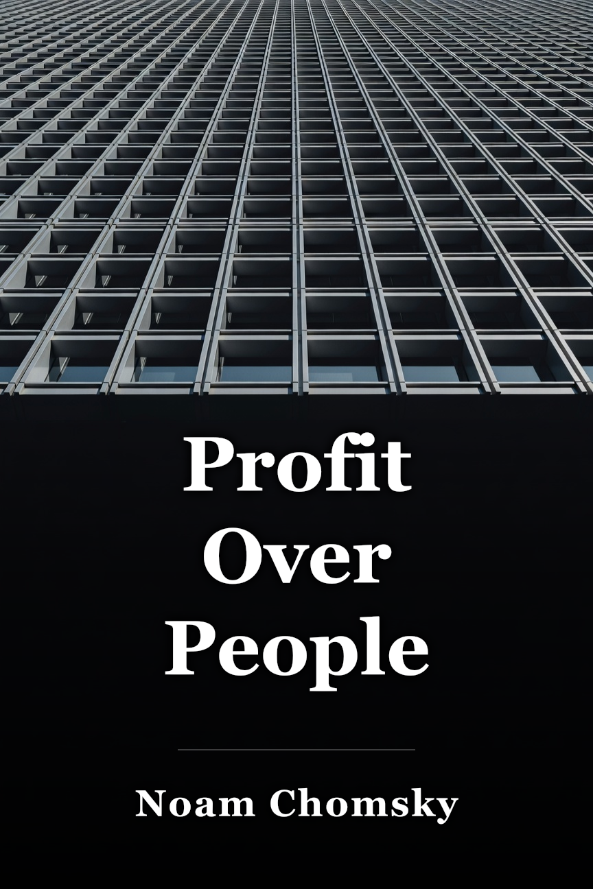 Profit Over People book cover