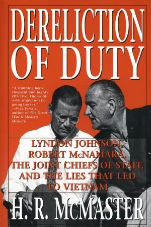 Dereliction of Duty book cover