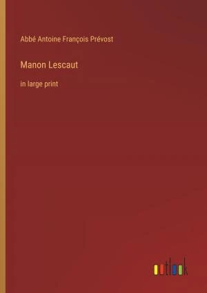 Manon Lescaut book cover