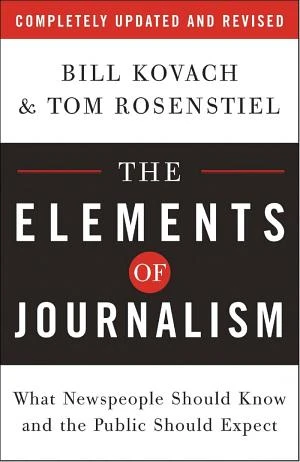 The Elements of Journalism book cover