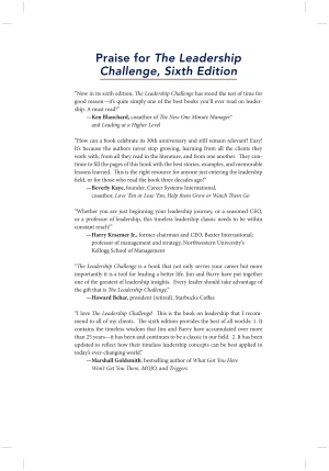 The Leadership Challenge book cover
