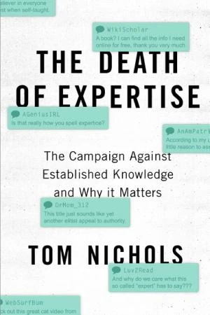 The Death of Expertise book cover