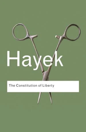 The Constitution of Liberty book cover