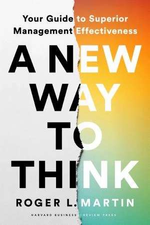 A New Way To Think book cover