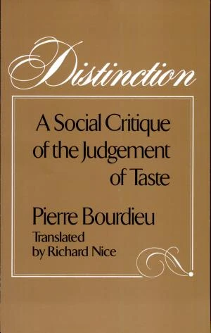 Distinction book cover
