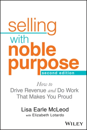 Selling with Noble Purpose book cover