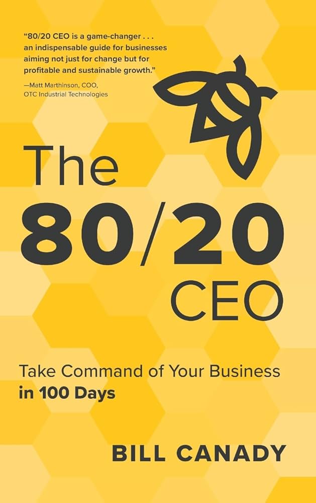 The 80/20 CEO book cover
