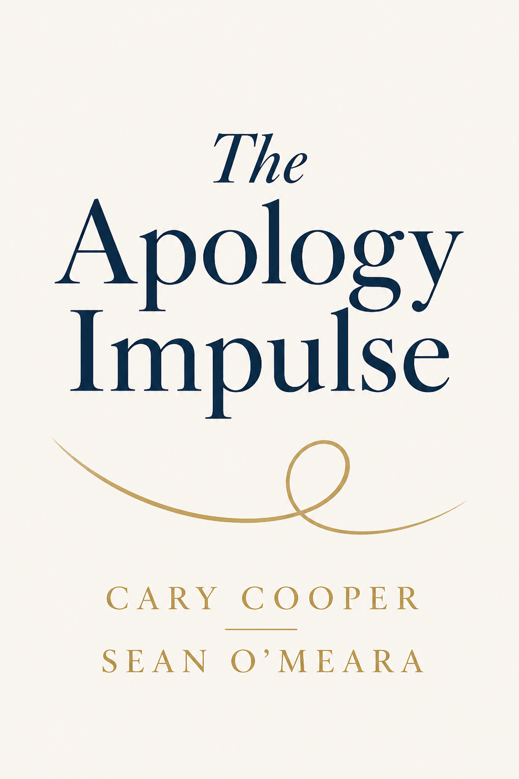 The Apology Impulse book cover