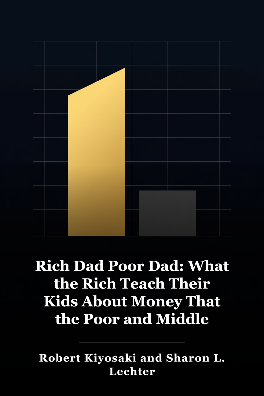 Rich Dad Poor Dad: What the Rich Teach Their Kids About Money That the Poor and Middle Class Do Not book cover