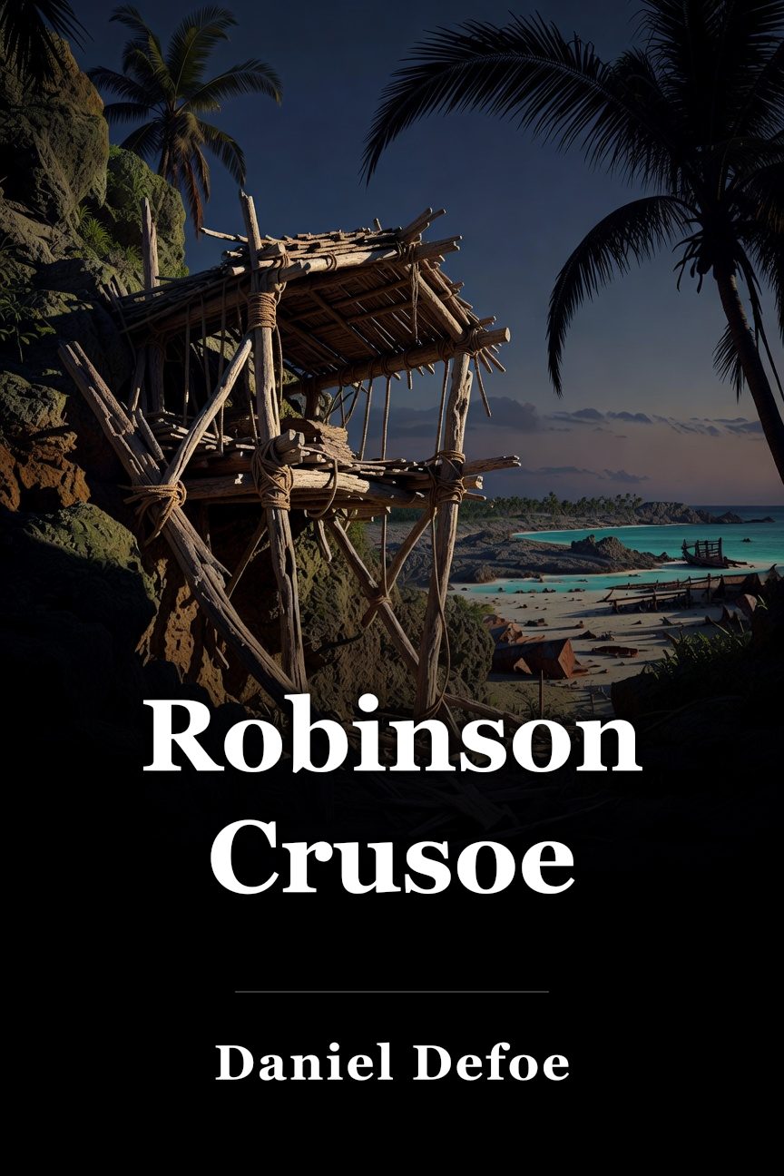 Robinson Crusoe book cover