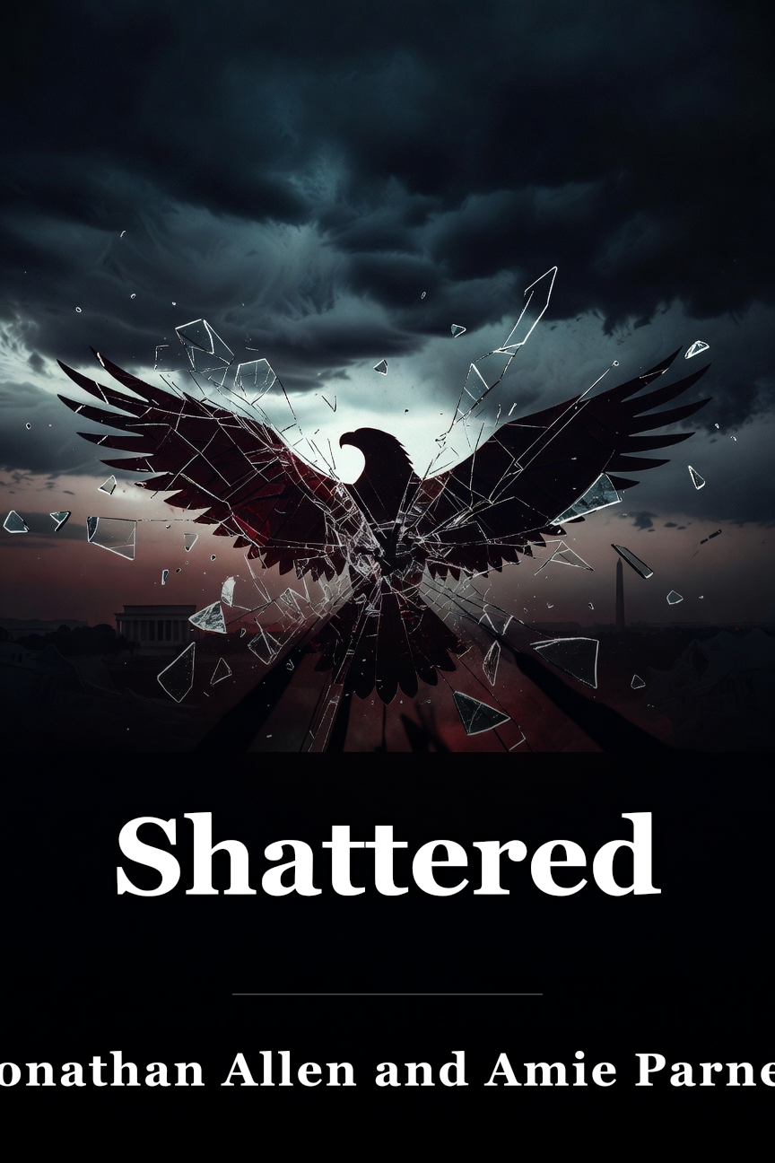 Shattered book cover