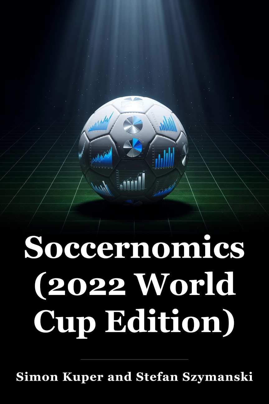 Soccernomics (2022 World Cup Edition) book cover