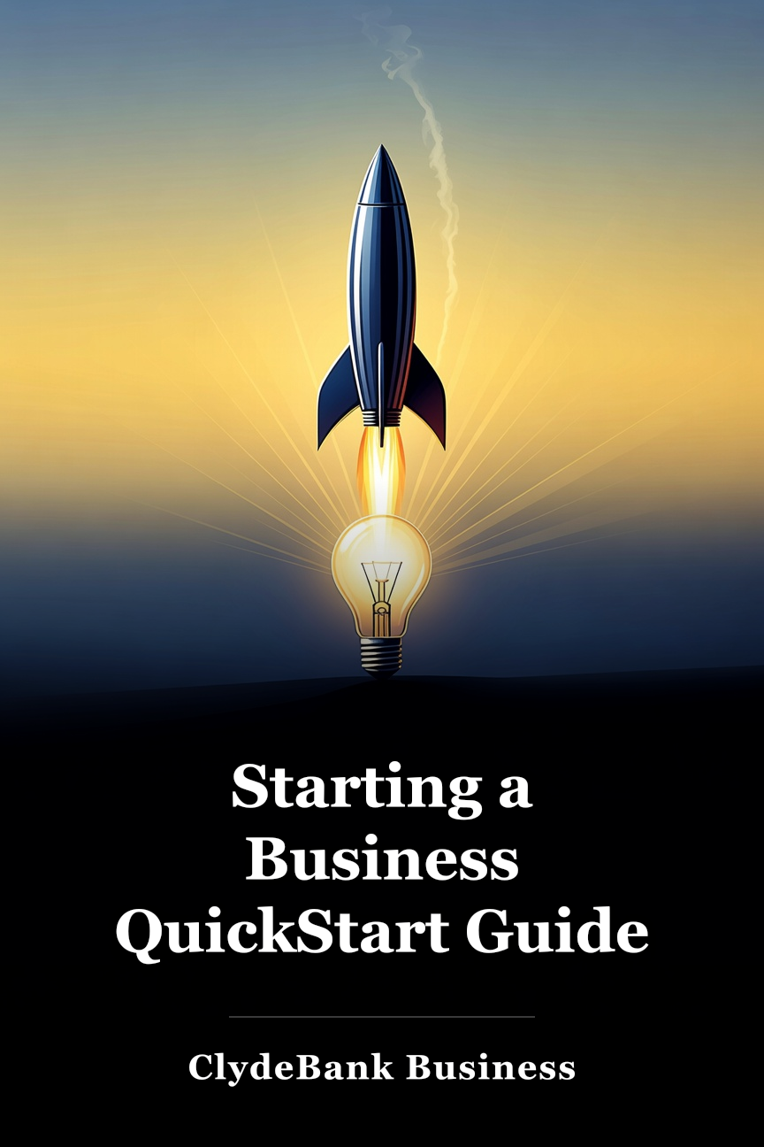 Starting a Business QuickStart Guide book cover