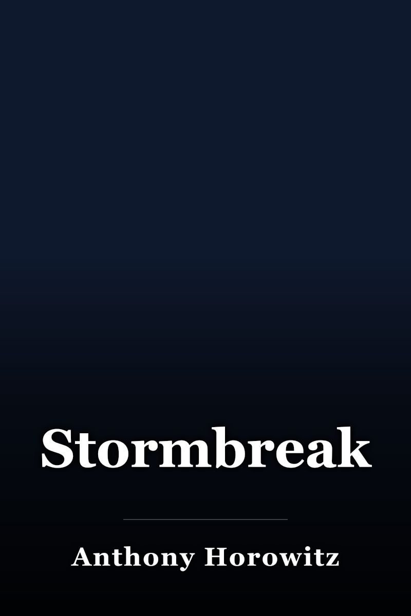 Stormbreaker book cover