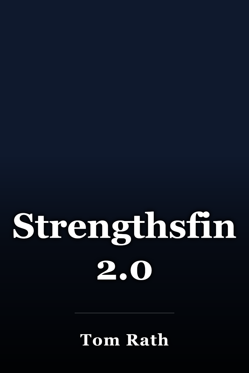 Strengthsfinder 2.0 book cover
