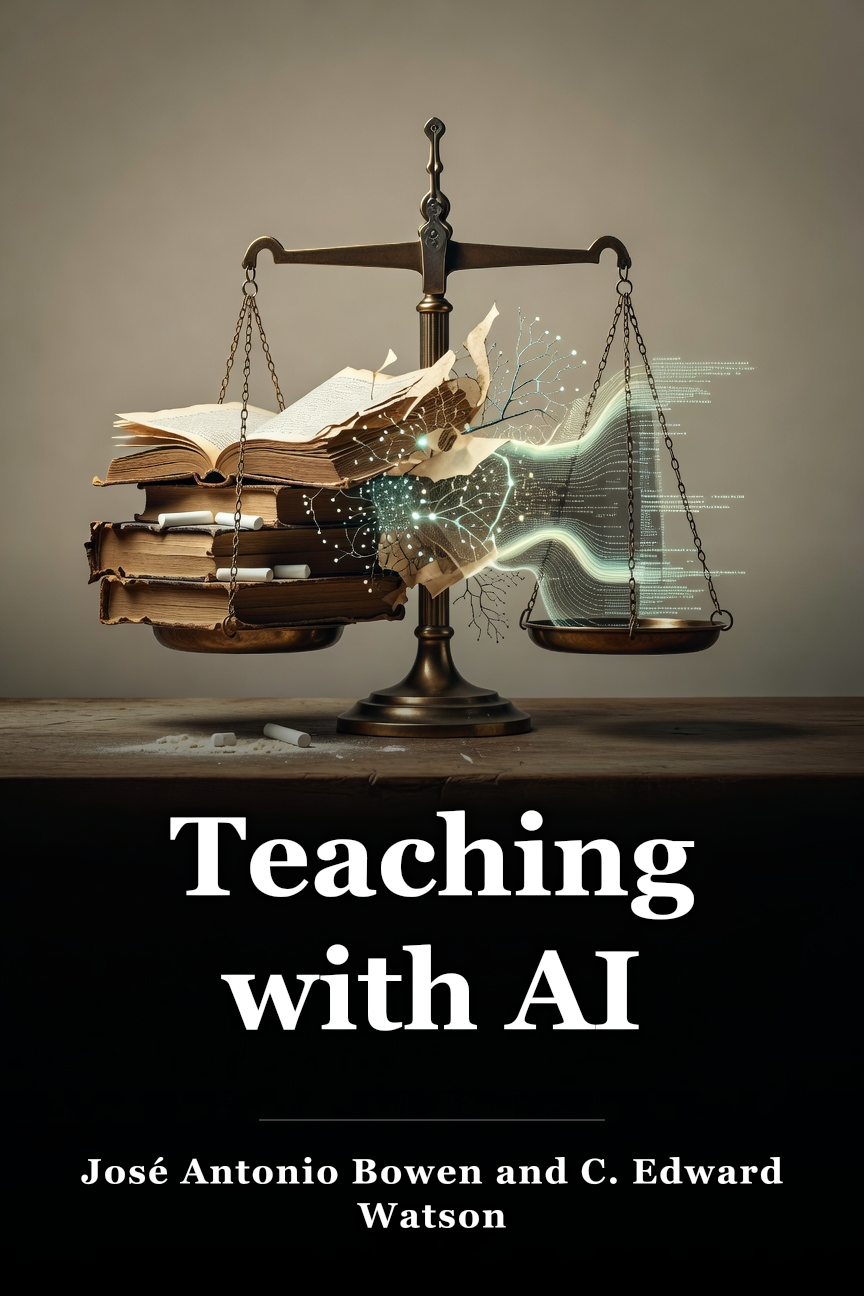 Teaching with AI book cover