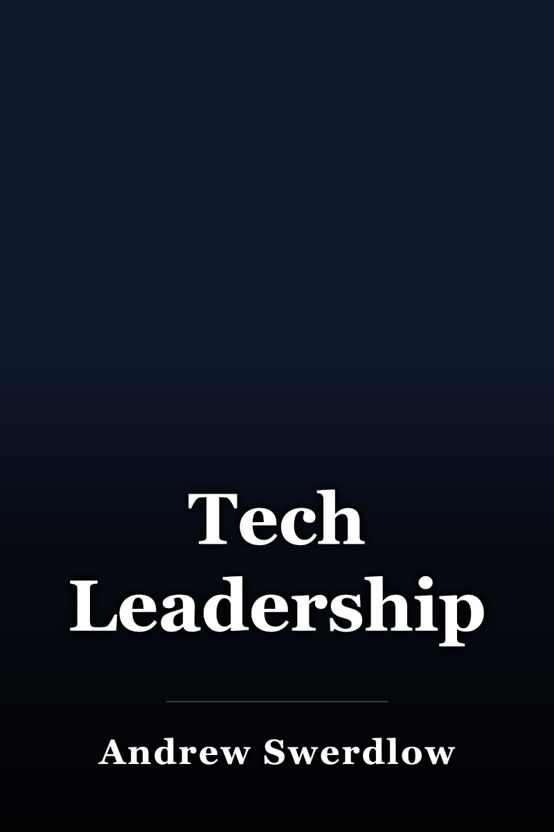 Tech Leadership book cover