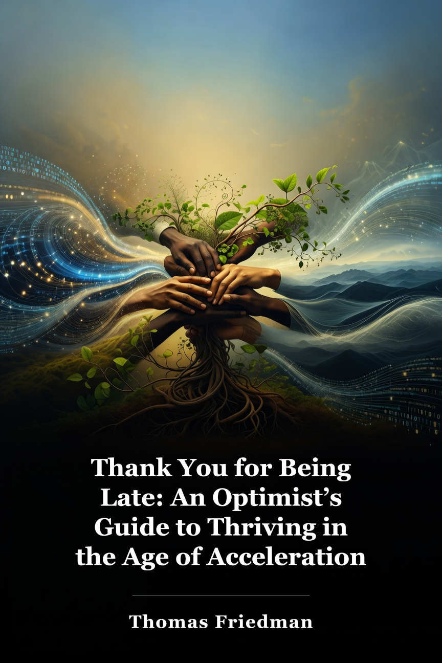 Thank You for Being Late: An Optimist’s Guide to Thriving in the Age of Acceleration book cover