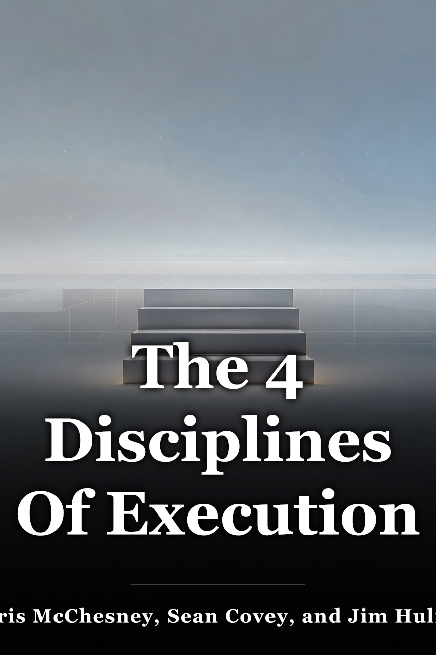 The 4 Disciplines Of Execution book cover
