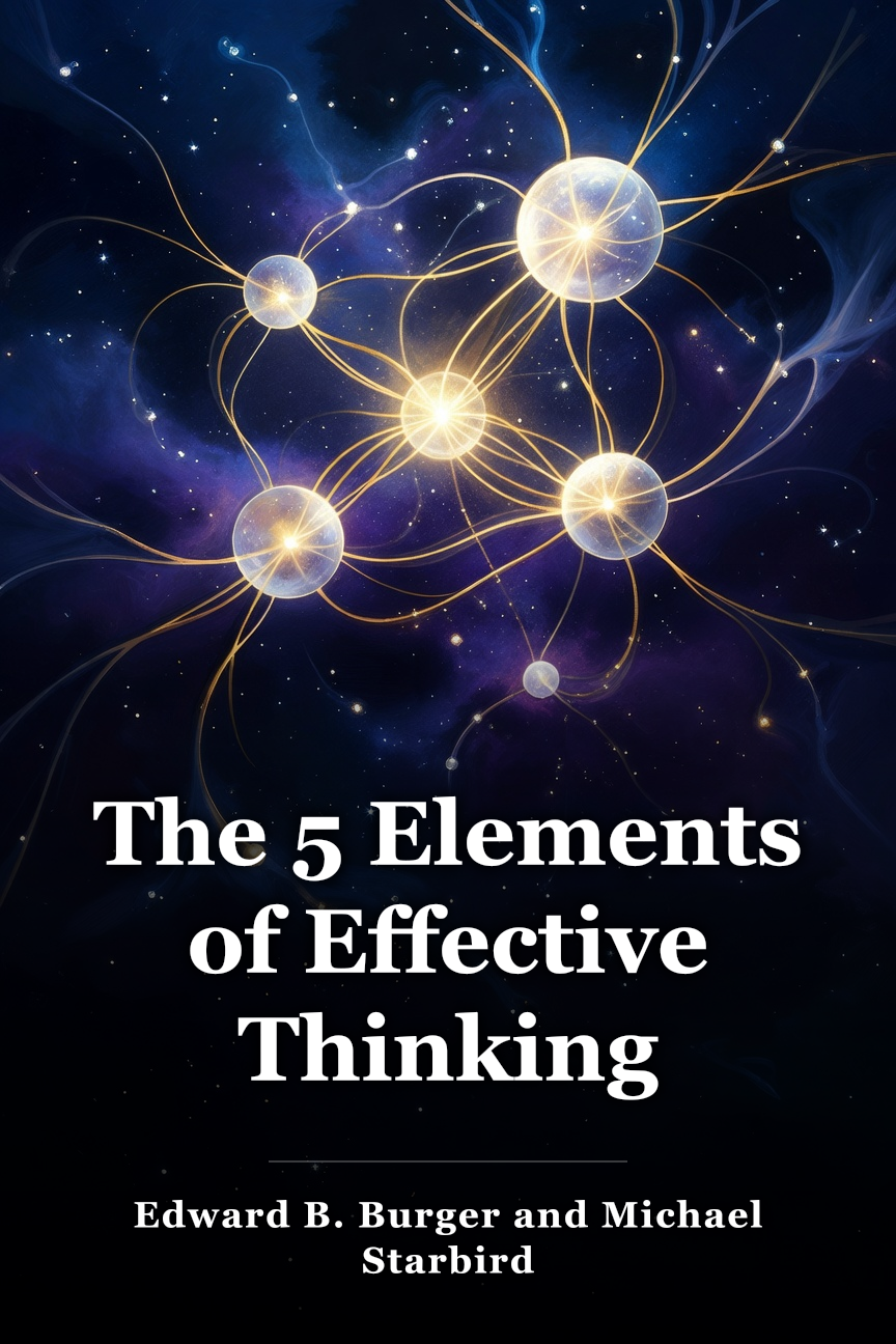 The 5 Elements of Effective Thinking book cover