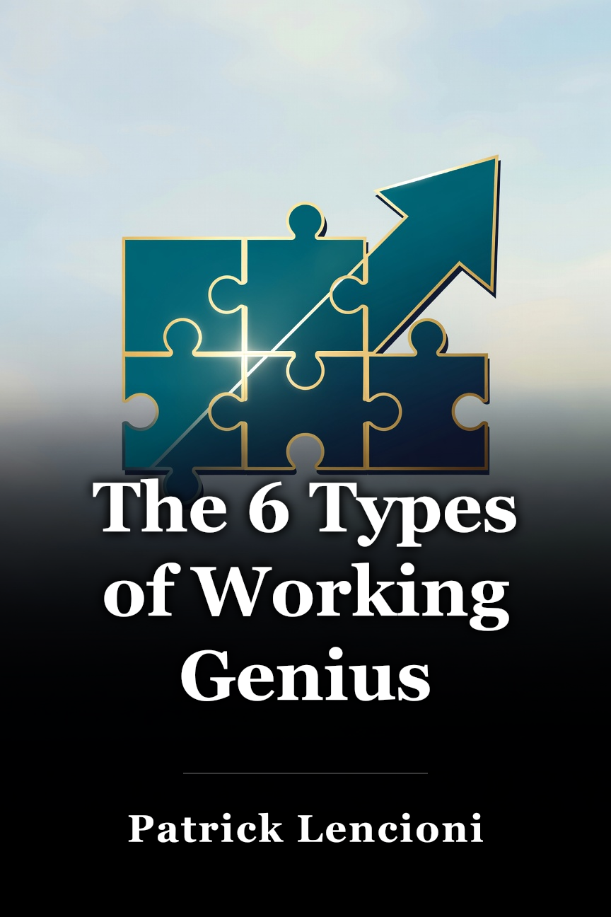 The 6 Types of Working Genius book cover