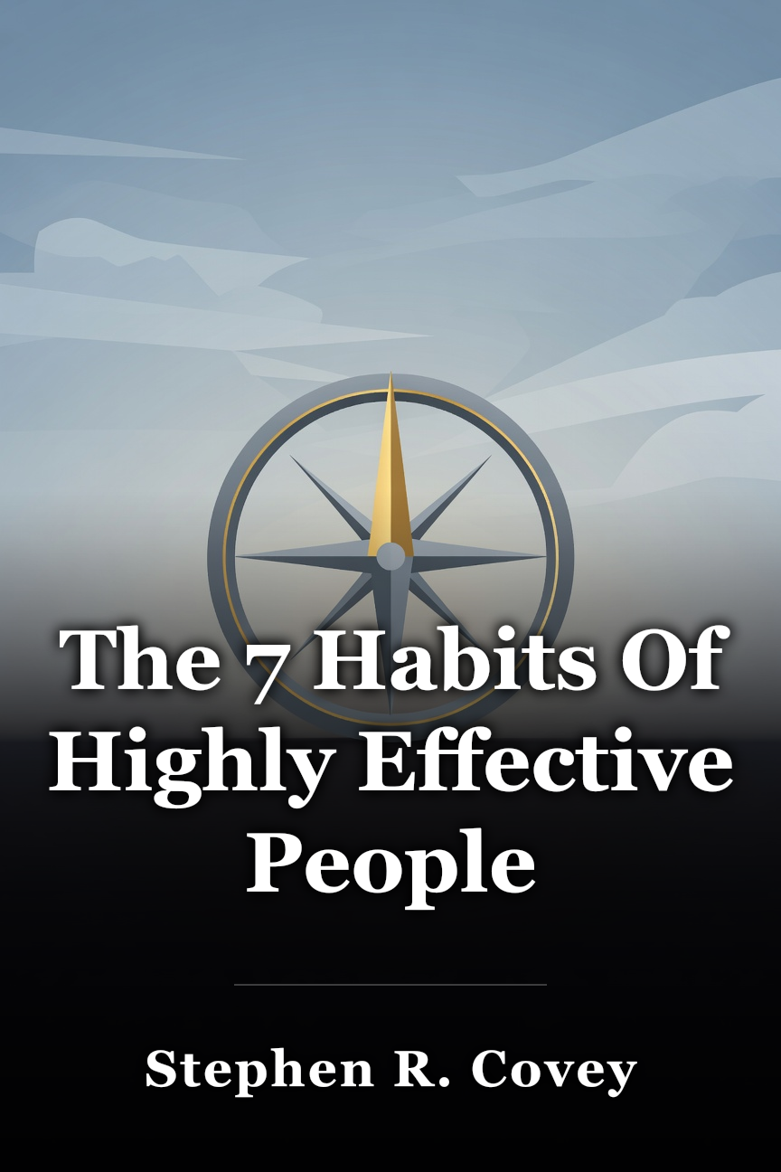 The 7 Habits Of Highly Effective People book cover