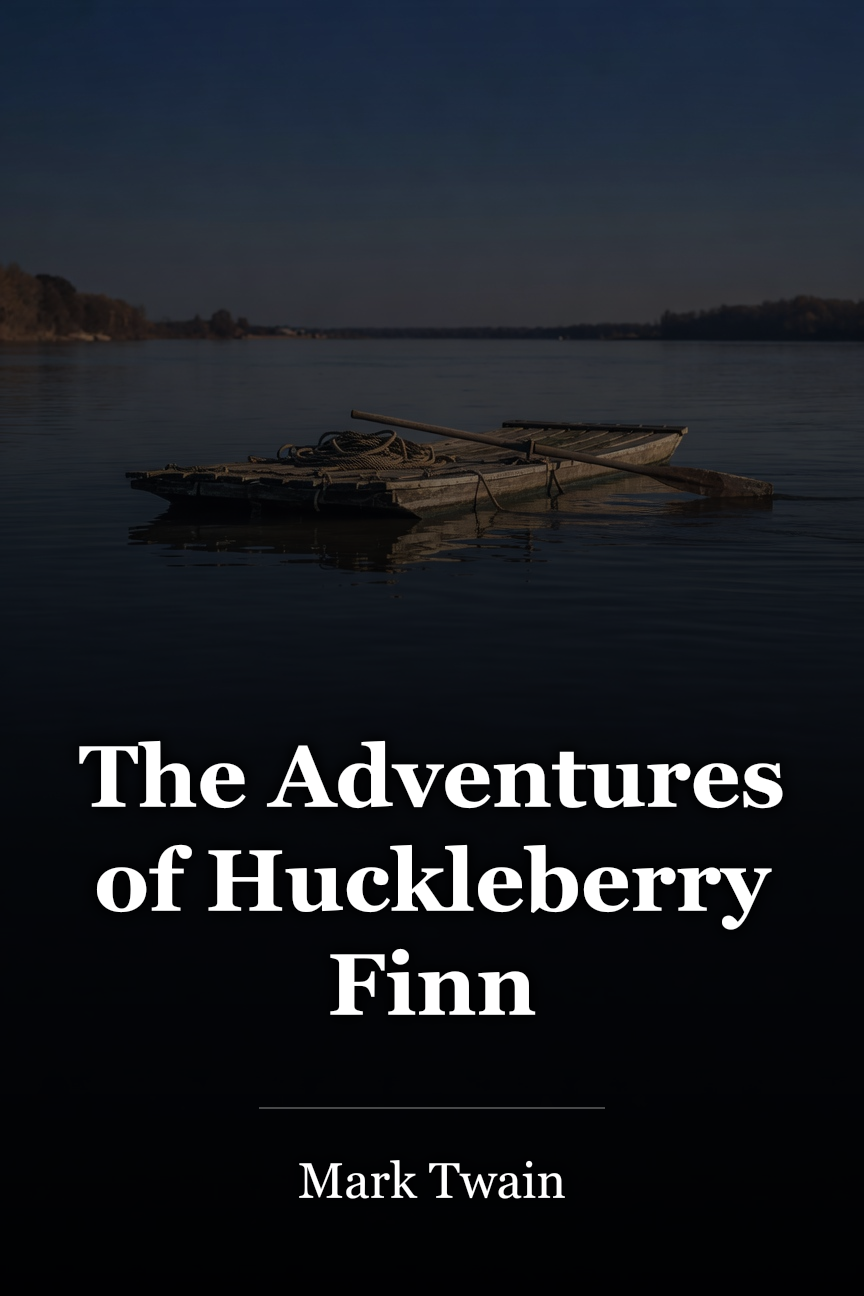 The Adventures of Huckleberry Finn book cover