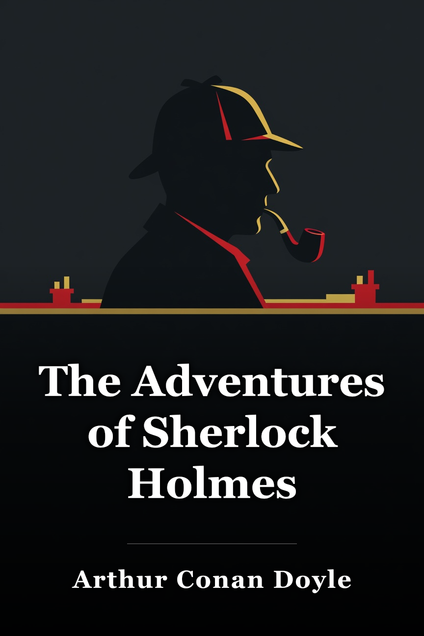 The Adventures of Sherlock Holmes book cover