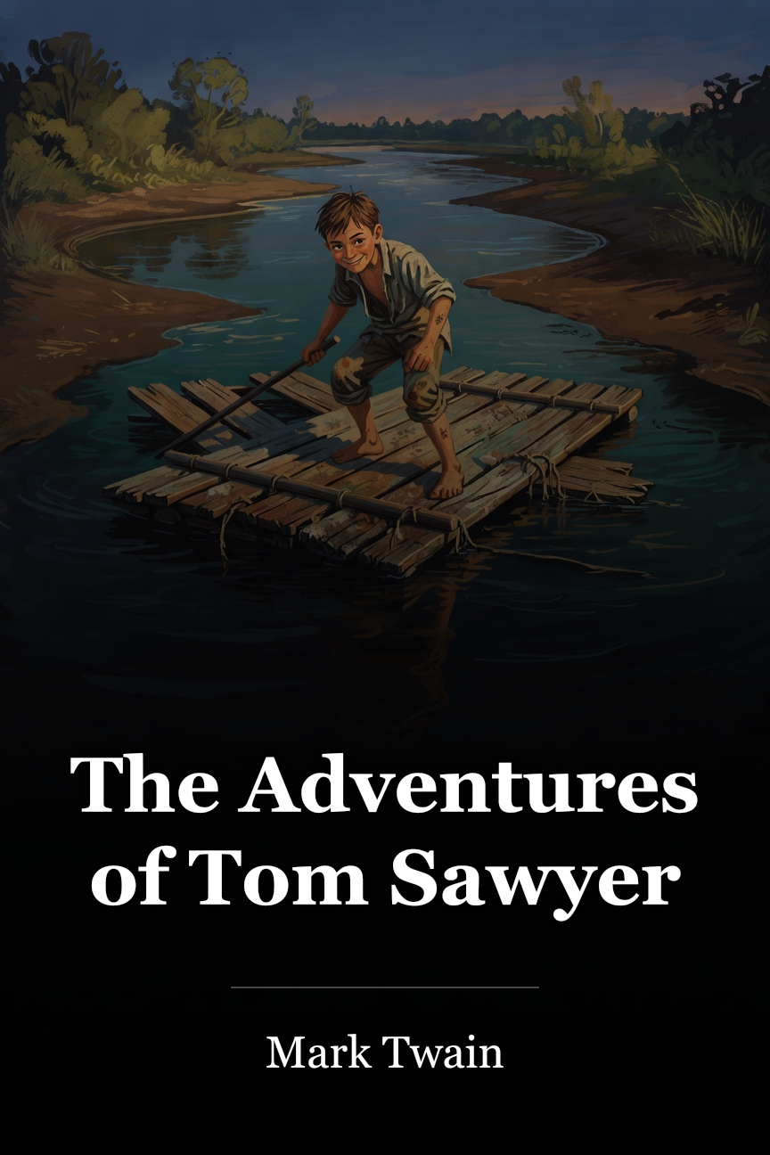 The Adventures of Tom Sawyer book cover