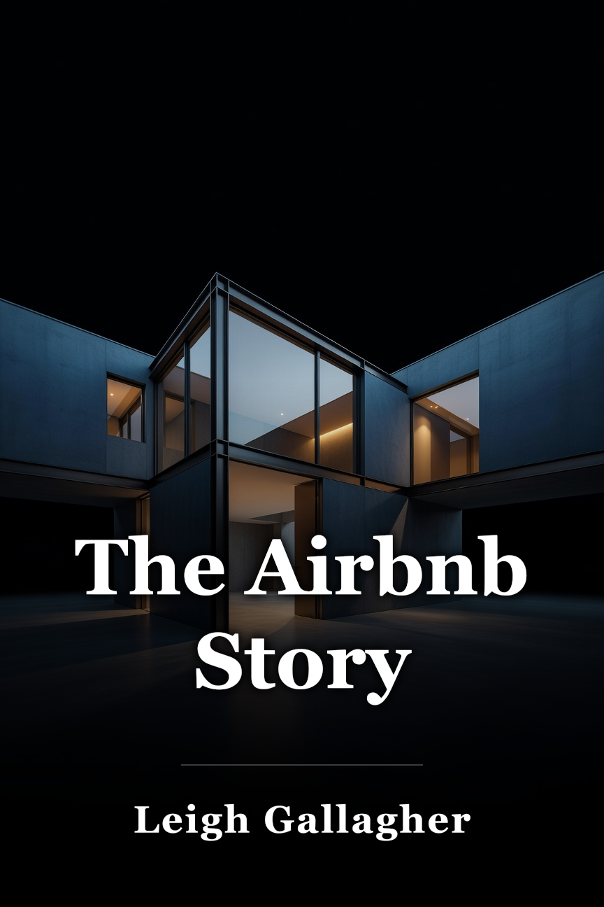 The Airbnb Story book cover