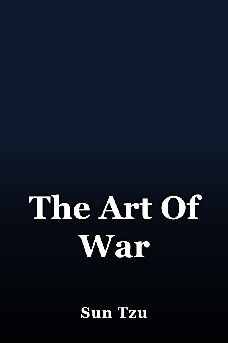 The Art Of War book cover