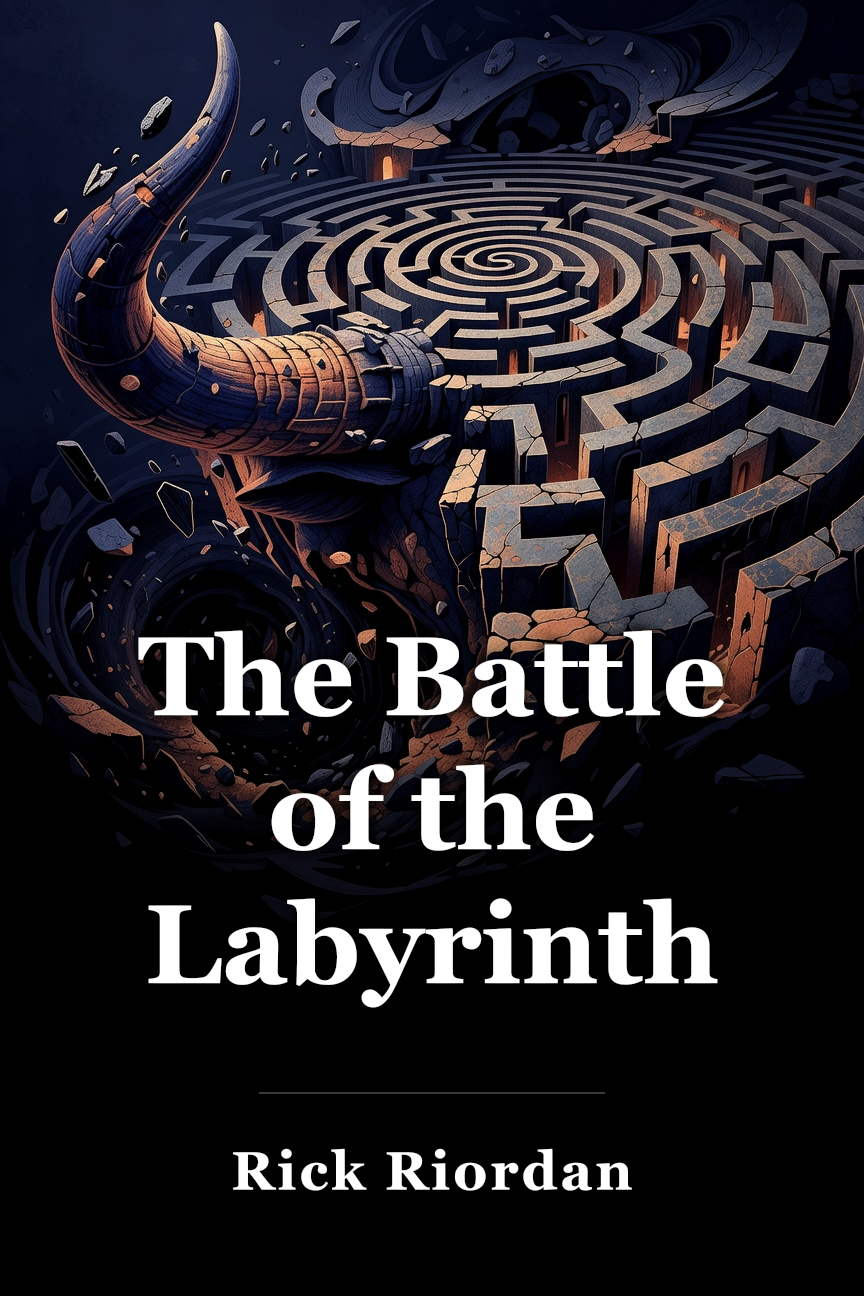 The Battle of the Labyrinth book cover
