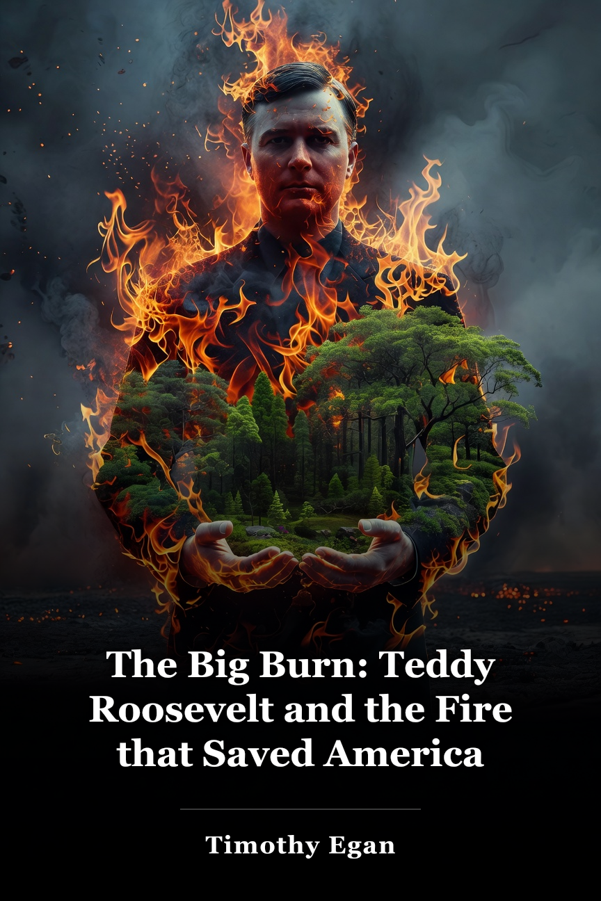 The Big Burn: Teddy Roosevelt and the Fire that Saved America book cover