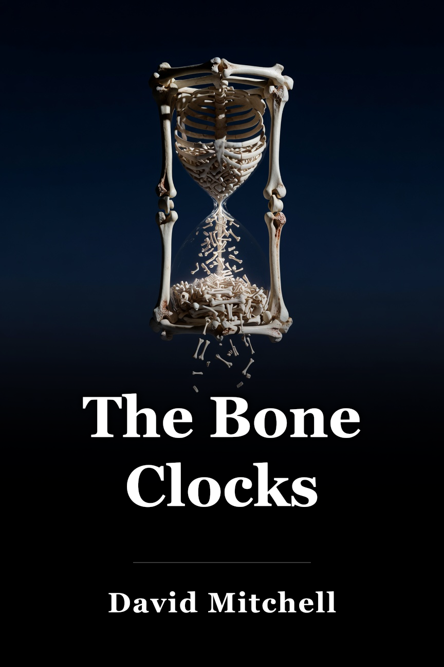 The Bone Clocks book cover