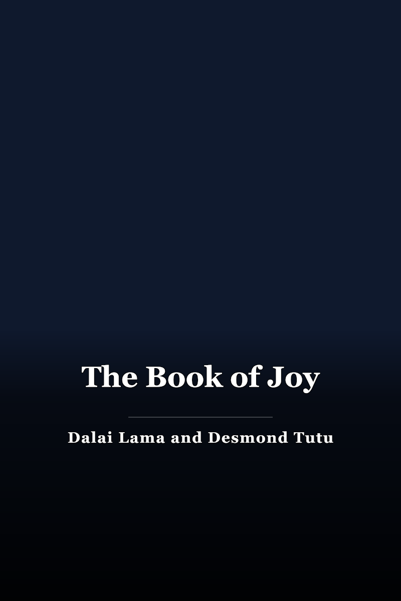 The Book of Joy book cover