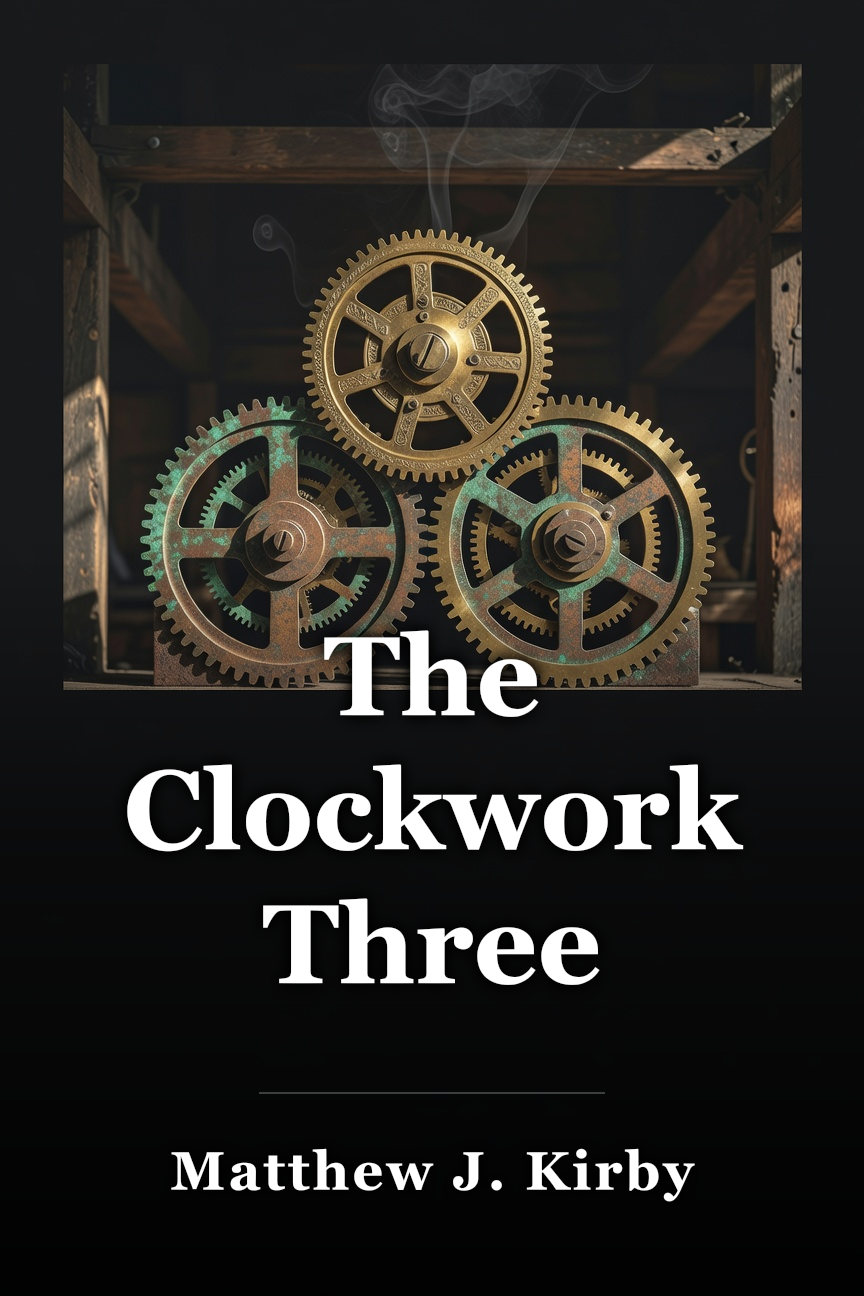 The Clockwork Three book cover
