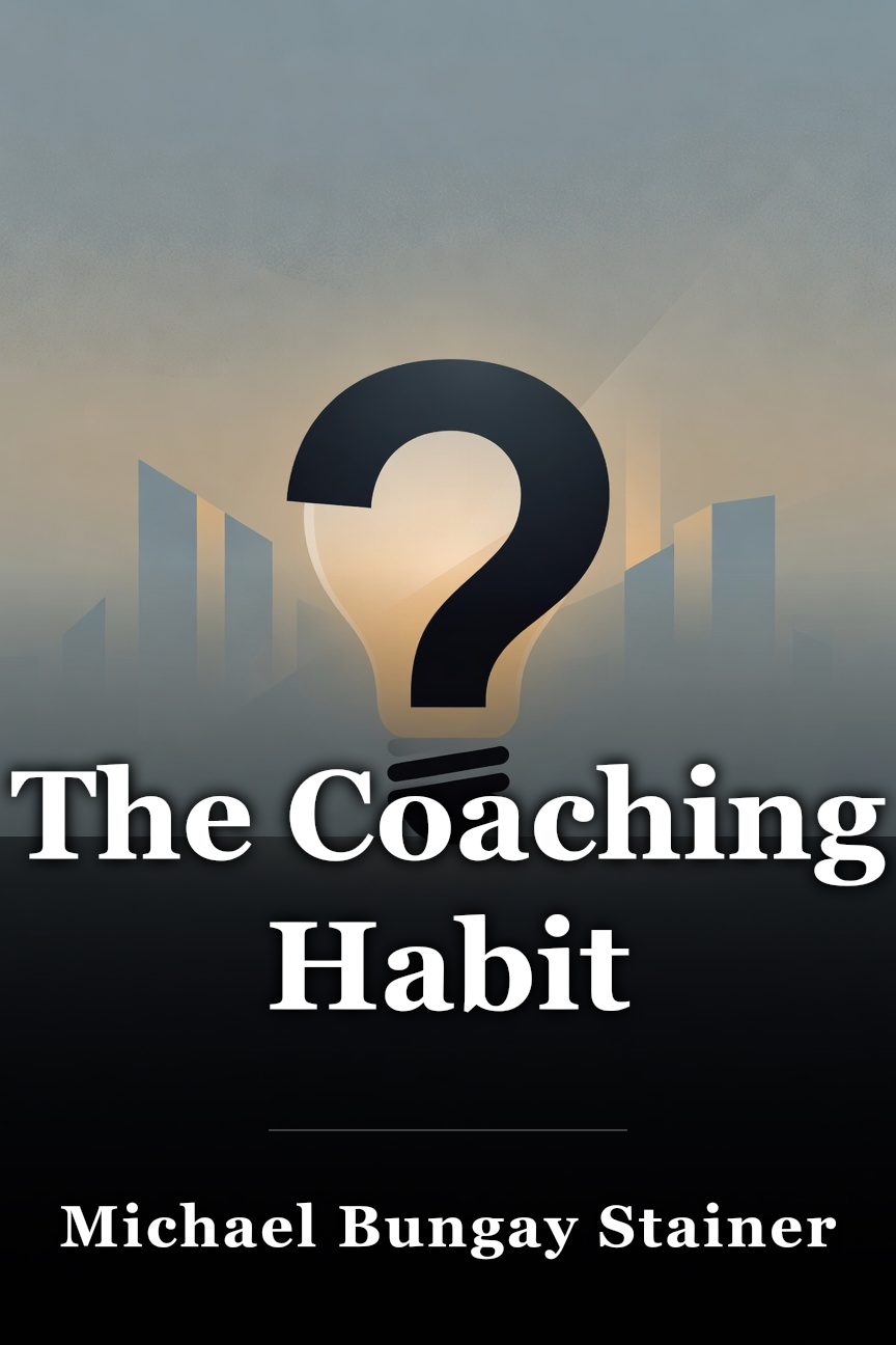 The Coaching Habit book cover