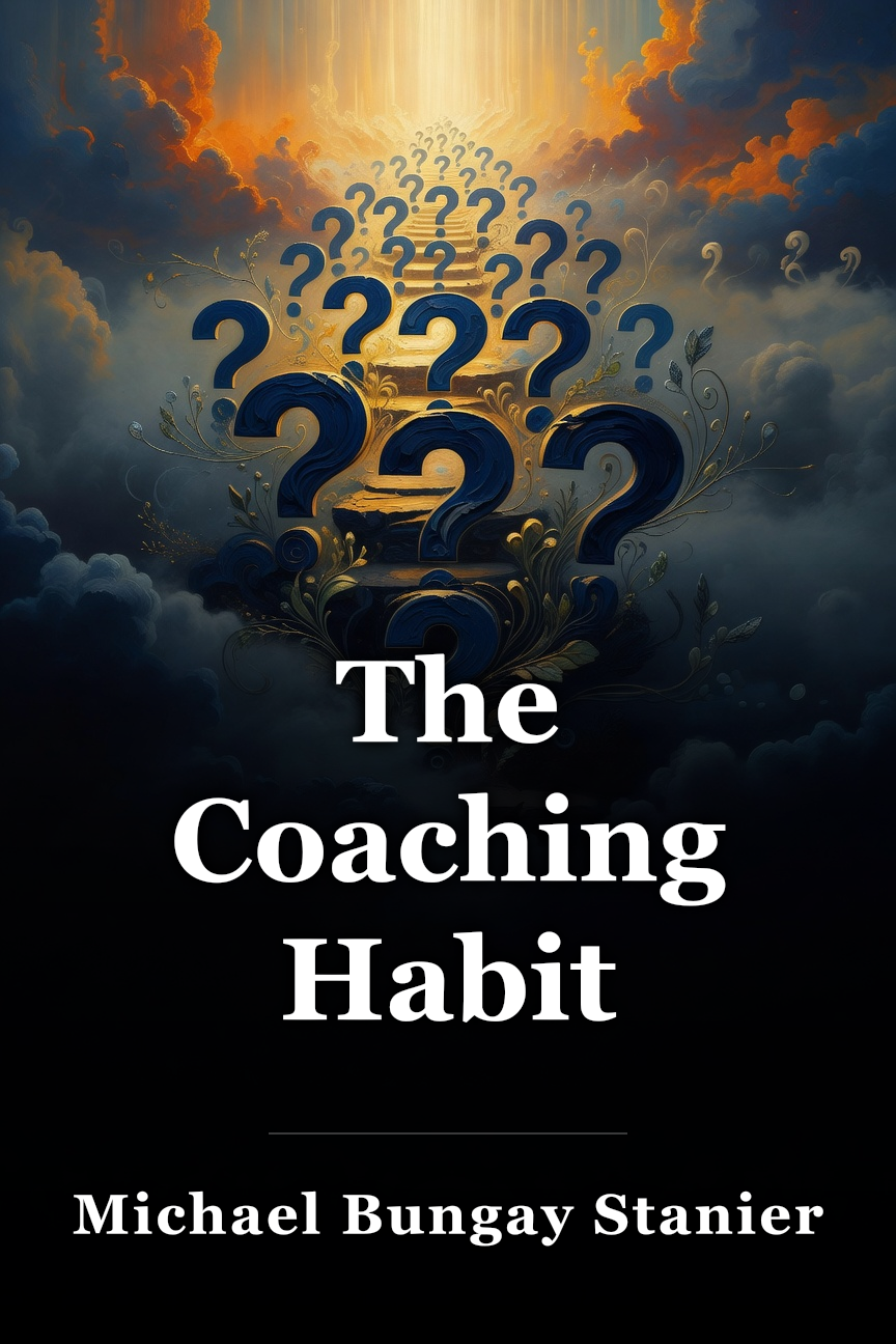 The Coaching Habit book cover