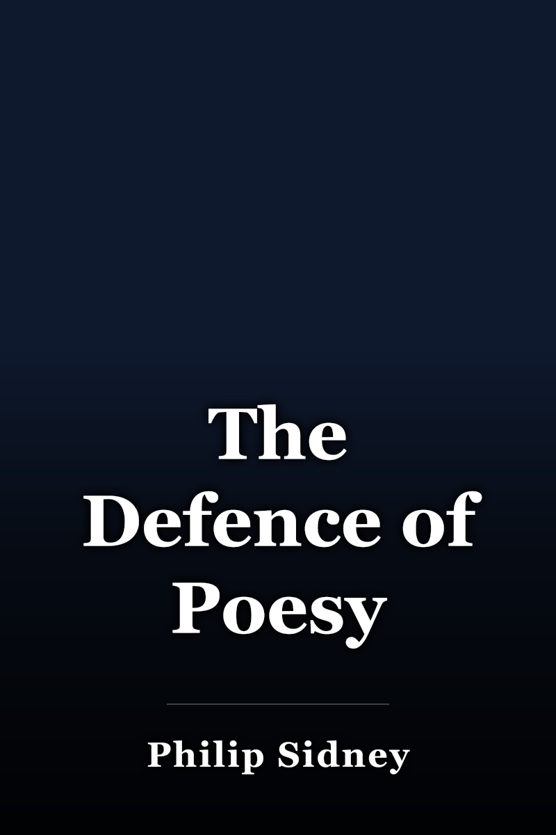 The Defence of Poesy book cover